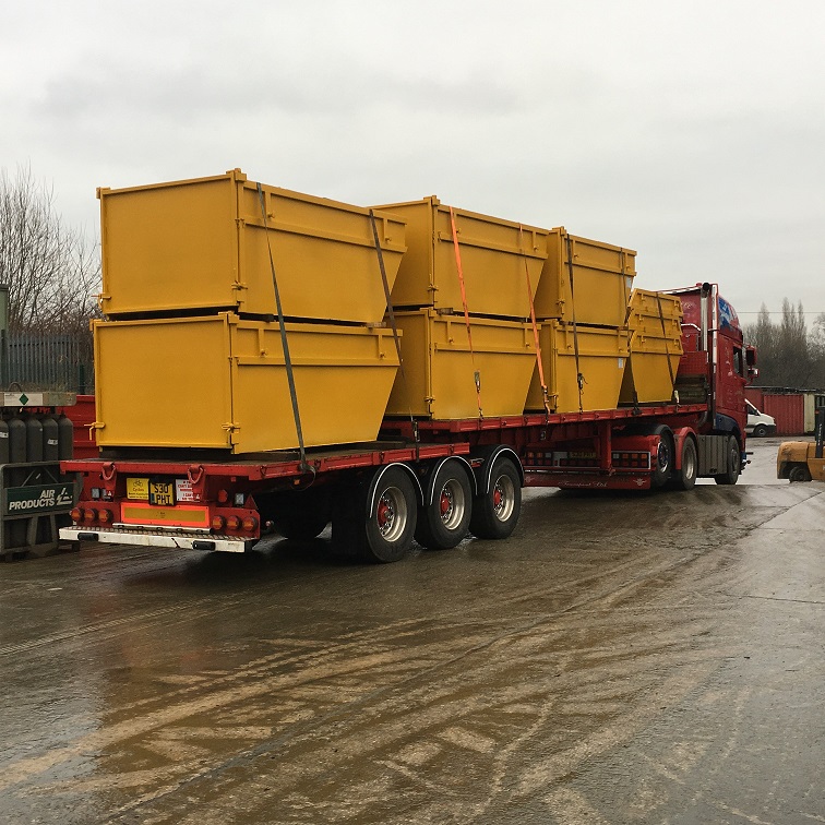 Walk in Enclosed Skips